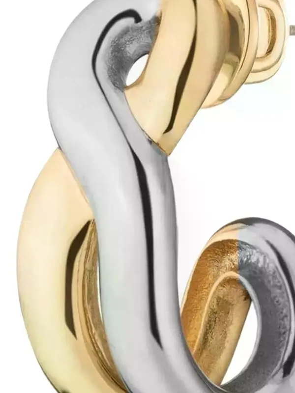 Demarson Odell Twisted Hoop Earrings