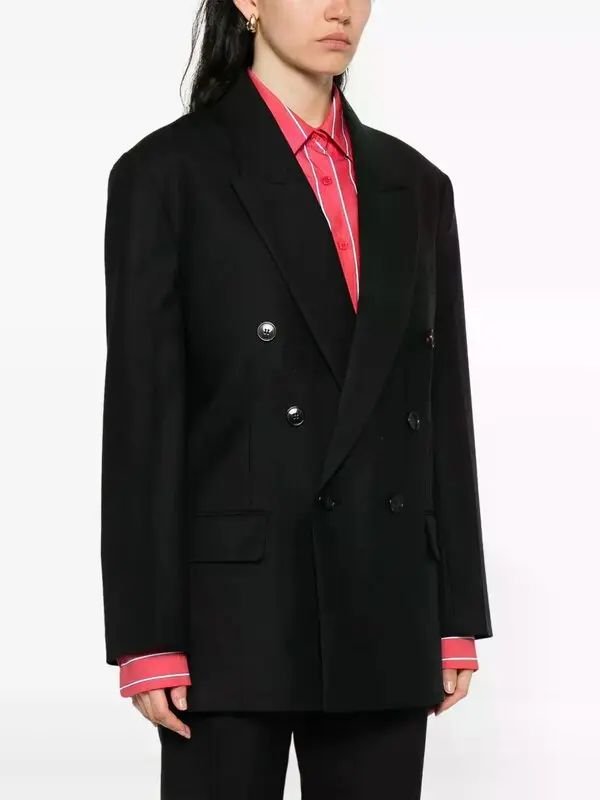 Victoria Beckham Double-breasted Blazer - Black