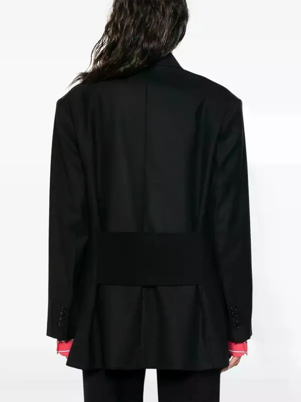 Victoria Beckham Double-breasted Blazer - Black