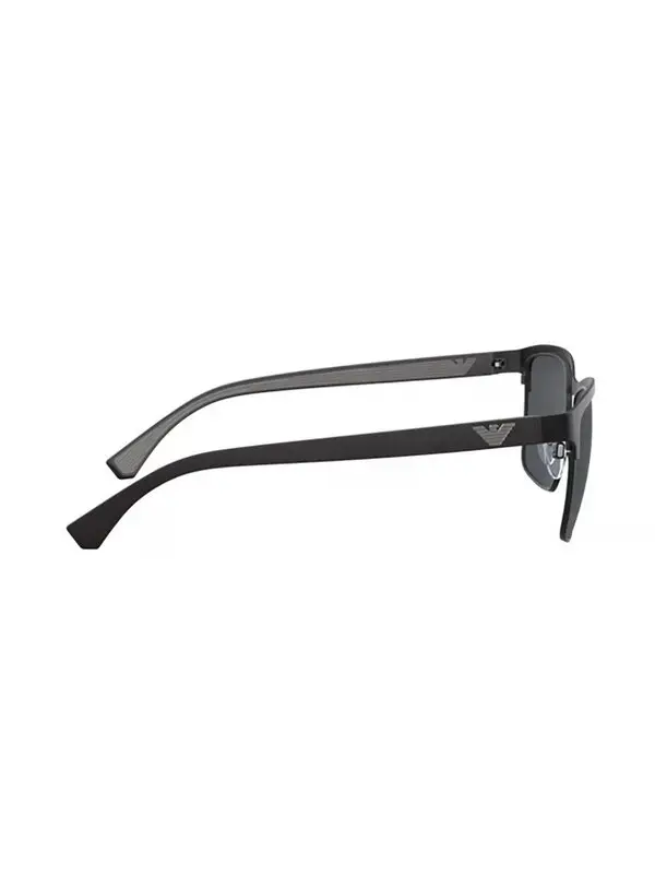 Emporio Armani Matte Square Sunglasses