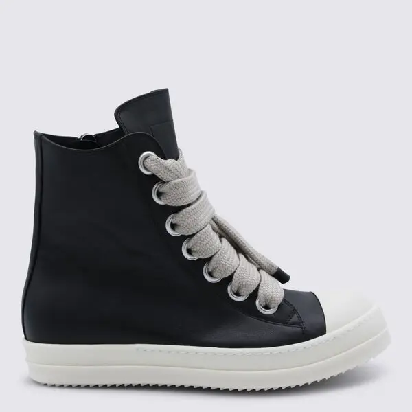 Rick Owens Lace-up Sneakers - Black/milk