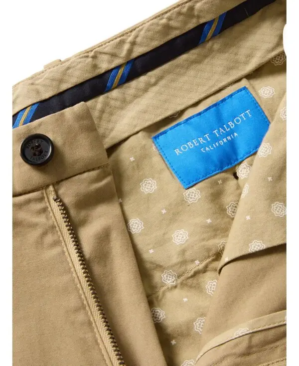 Robert Talbott Douglas Chino Pant - Khaki