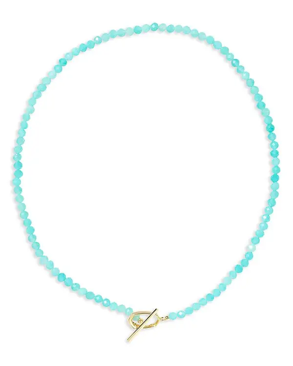 Kendra Scott Sylvia Strand Necklace - Blue/gold