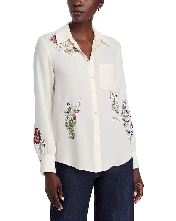 Cinq À Sept Western Amour Studded Blouse