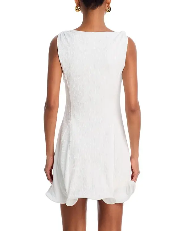 Line & Dot Celesta Mini Dress - White Multi