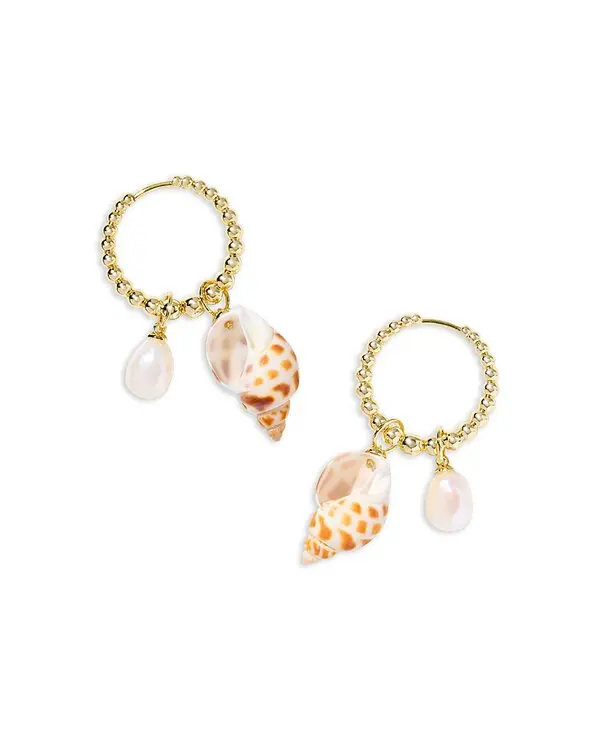 Kendra Scott Oleana Huggie Earrings - Multi/gold
