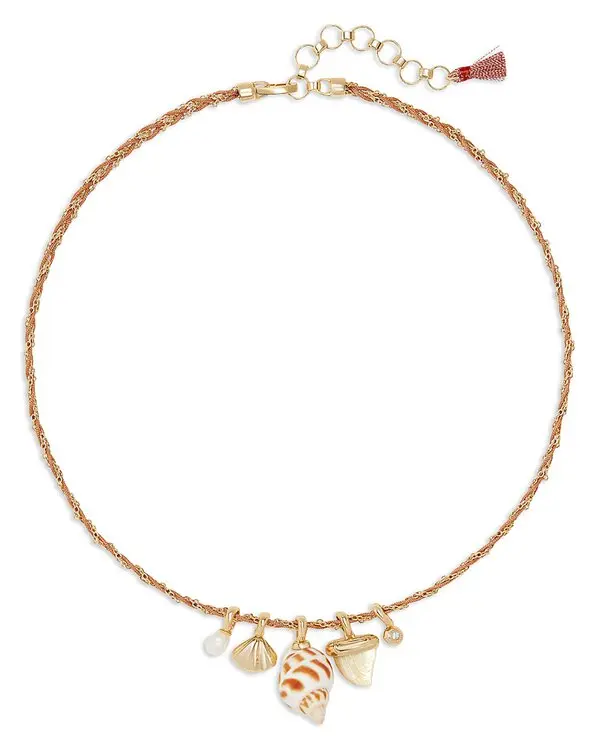 Kendra Scott Oleana Charm Necklace - Gold