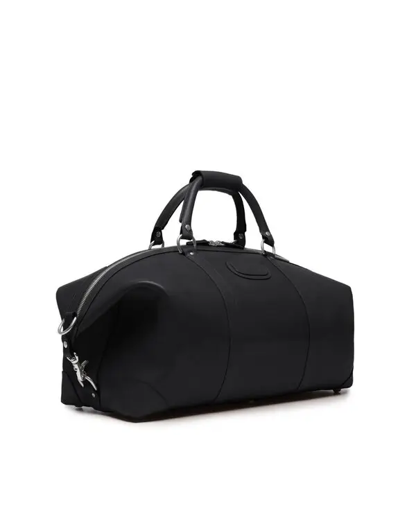 KORCHMAR Twain Leather Weekender Duffel Bag - Black