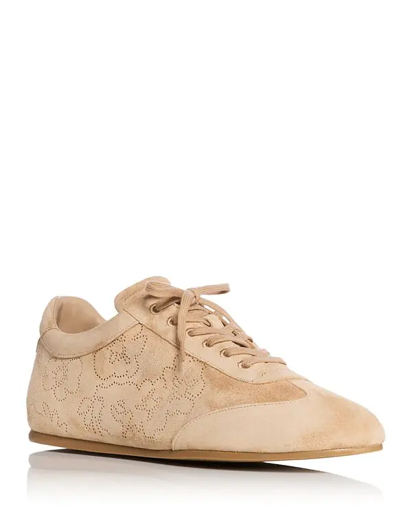 STUART WEITZMAN Cruz Leather Sneakers