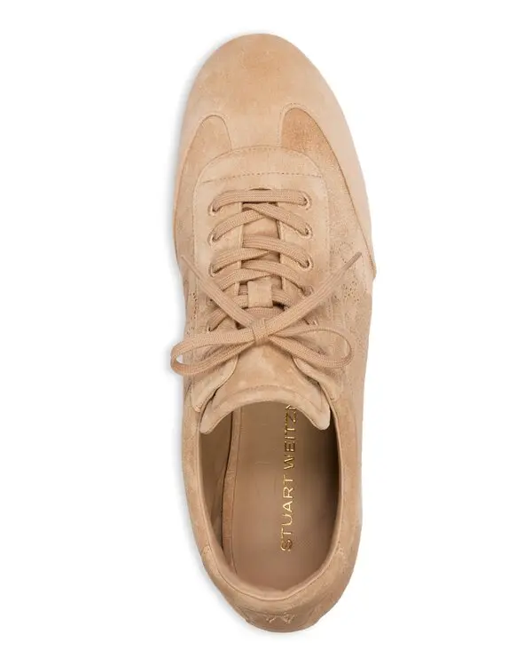 STUART WEITZMAN Cruz Leather Sneakers