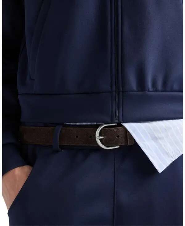 Prada Suede Belt - Brown