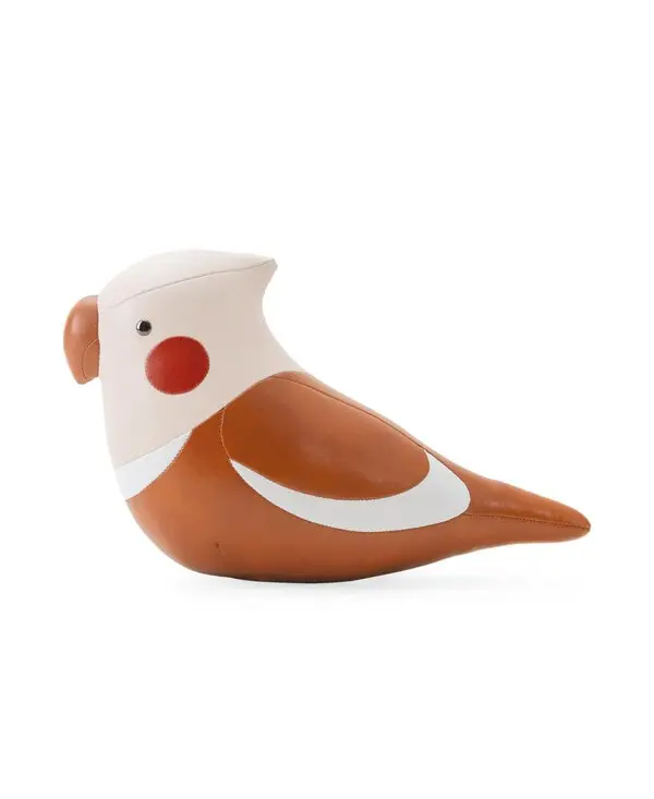 ZUNY Cockatiel Bookend - Tan/wheat