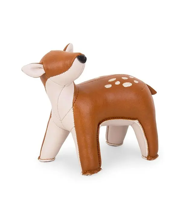ZUNY Deer Luke Paperweight - Tan And Wheat