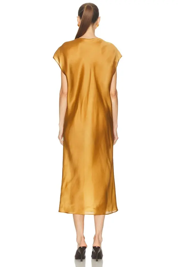 Khaite Darby Dress - Dijon