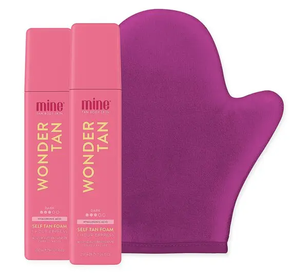 MINETAN Mine Tan Wonder Tan Self-tan Foam Duo + Mitt - One-color
