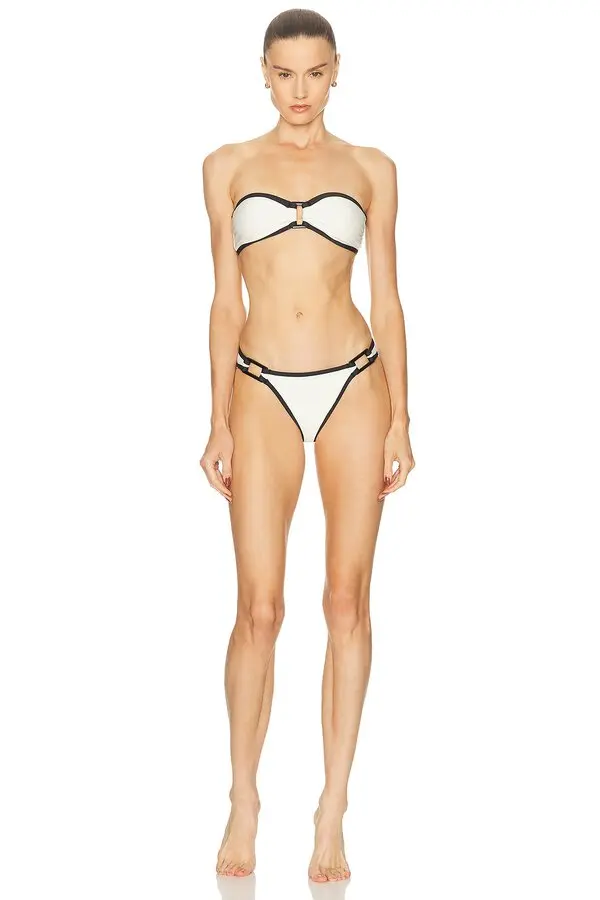 Solid & Striped The Tatum Bikini Bottom - Brule
