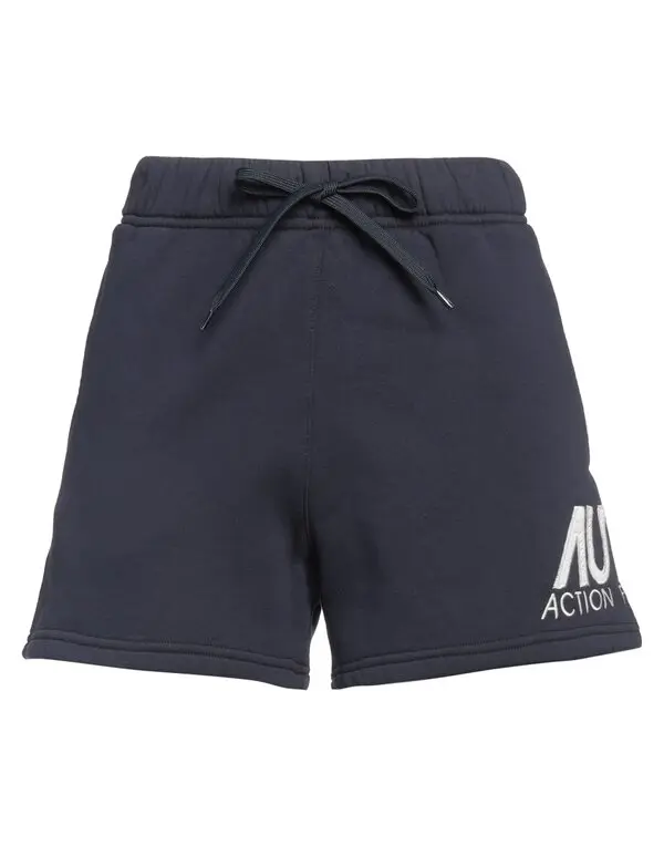 AUTRY Cotton-blend Athletic Shorts - Blue