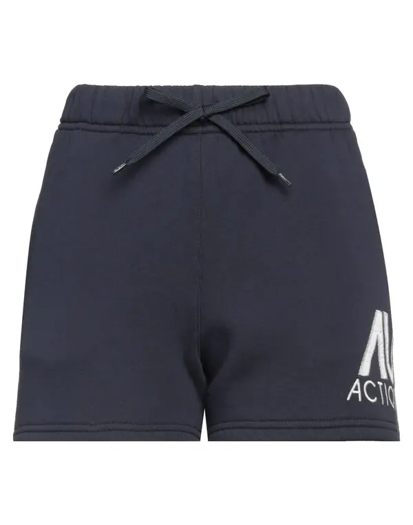 AUTRY Cotton-blend Athletic Shorts - Navy