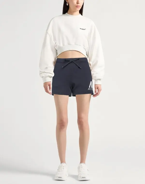 AUTRY Cotton-blend Athletic Shorts - Navy