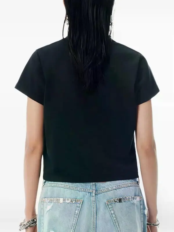 Alexander Wang Logo-print T-shirt - Black