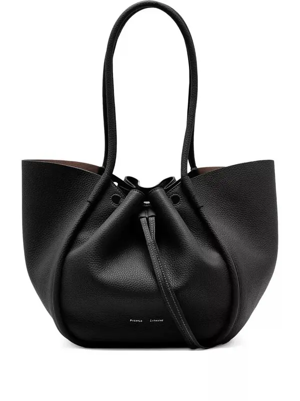 Proenza Schouler Ruched Tote Bag - Black
