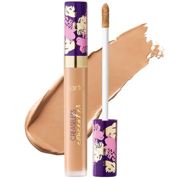 TARTE Creaseless Full Coverage Radiant Undereye Concealer 0.225 Oz - 34h Medium Honey