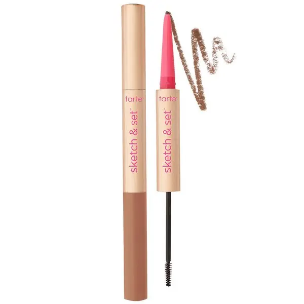 TARTE Big Ego Sketch Set Eyebrow Definer Pencil & Tinted Gel 2 Piece - Taupe