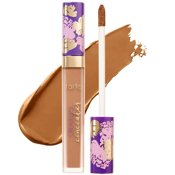 TARTE Creaseless Full Coverage Radiant Undereye Concealer 0.225 Oz - 51h Deep Honey