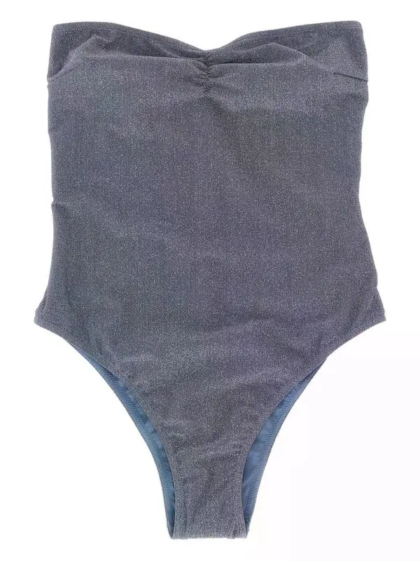 MC2 SAINT BARTH Soleil Strapless Swimsuit - Grey