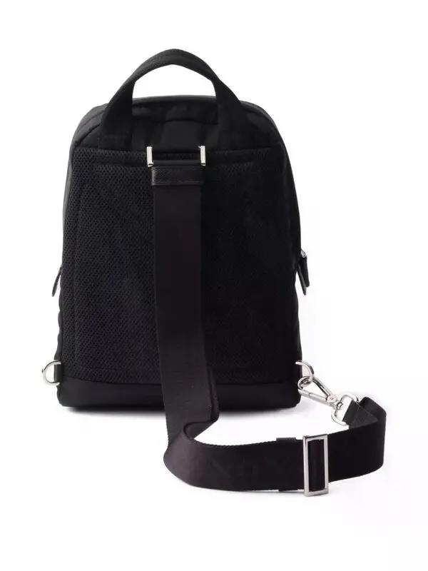 Prada Re-nylon Triangle Logo Backpack