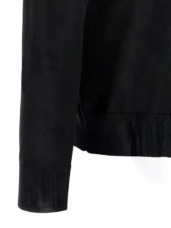 Kiton Long-sleeved Wool Polo Shirt