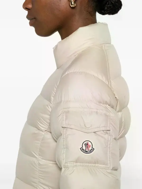 Moncler Igesse Quilted Coat - Neutrals