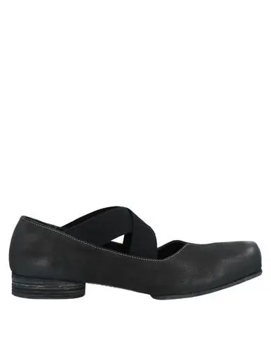 UMA WANG Pumps In Calfskin Leather - Black