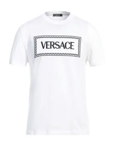 Versace T-shirt Size Cotton, Polyester - White