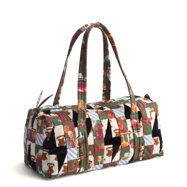 VERA BRADLEY Harry Potter™ Small Original Duffel In Hogwarts Library Patchwork