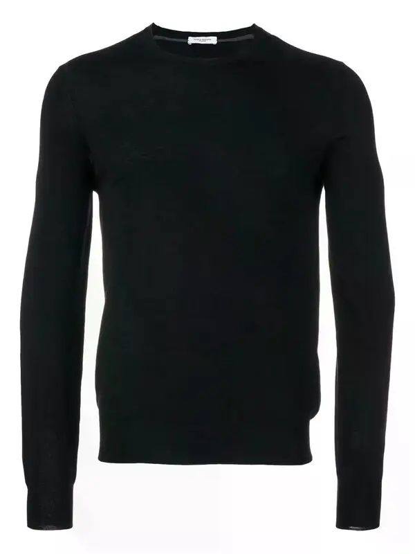 PAOLO PECORA Crew Neck Long Sleeve Sweater