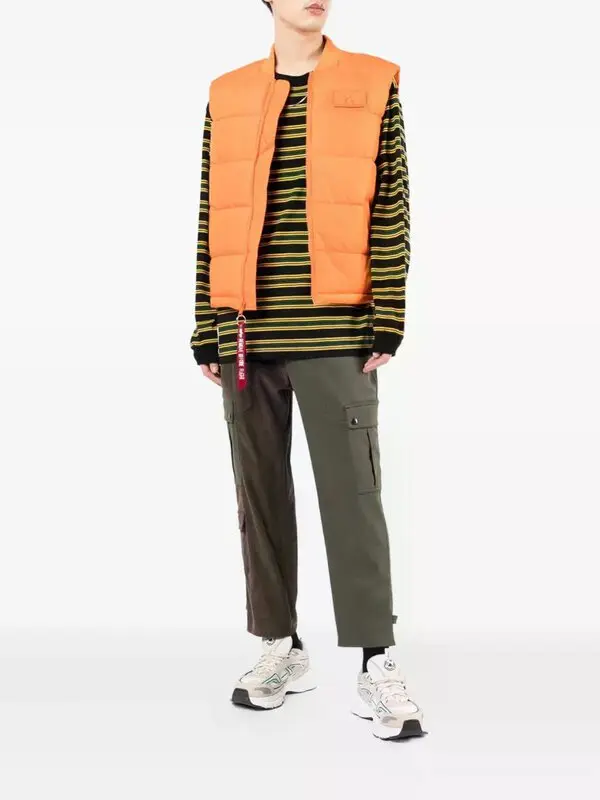 Alpha Industries Quilted Logo-patch Gilet