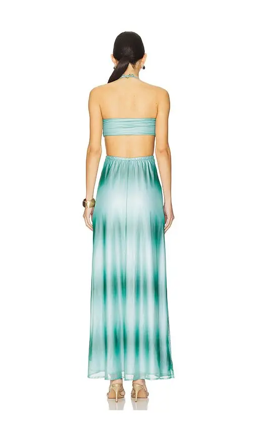 BOAMAR Lazuli Long Dress - Teal