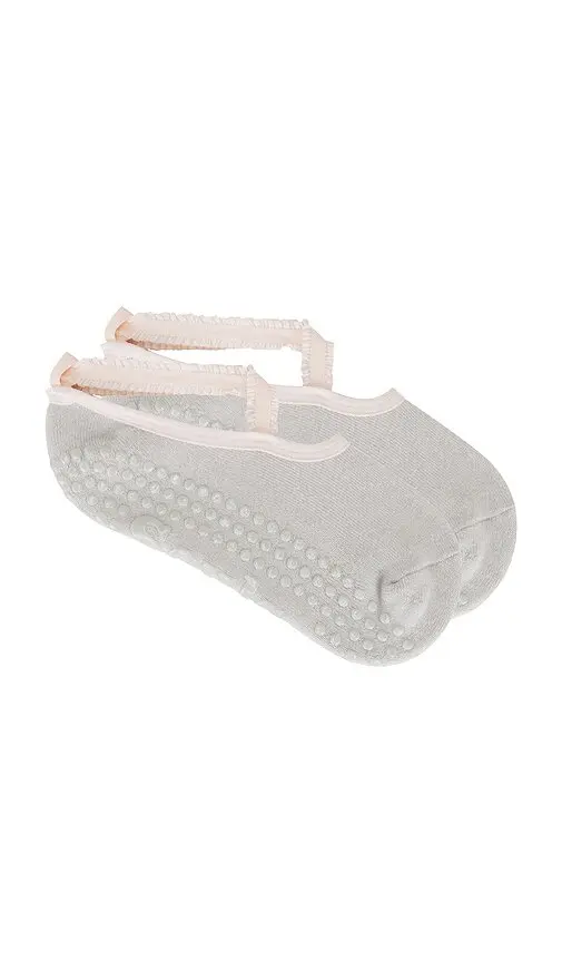 SOULS. Ballet Girly Ankle Socks - Grey