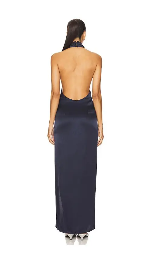 SNDYS. X Revolve Halter Maxi Dress