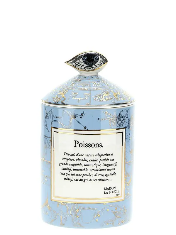 MAISON LA BOUGIE Poissons' Candle 350 Gr - Light Blue