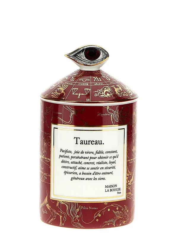 MAISON LA BOUGIE Taureau' Candle 350 Gr - Red