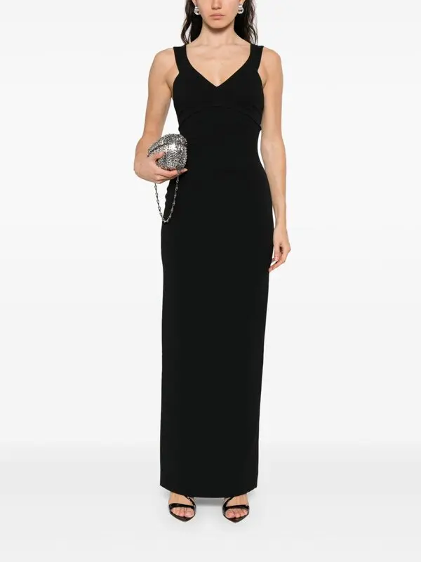 Solace London Nalani Maxi Dress - Black