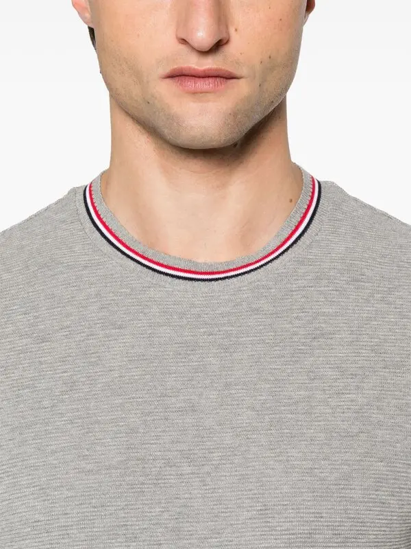 Thom Browne Rwb Cotton T Shirt