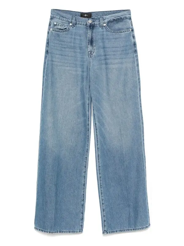 SEVEN Wide Leg Denim Jeans