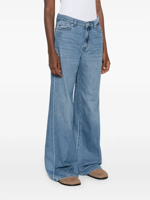 SEVEN Wide Leg Denim Jeans