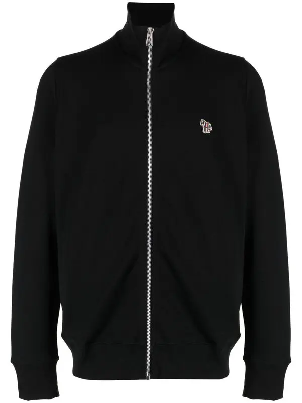 Paul Smith Zebra Logo Cotton Sweatshirt - Black