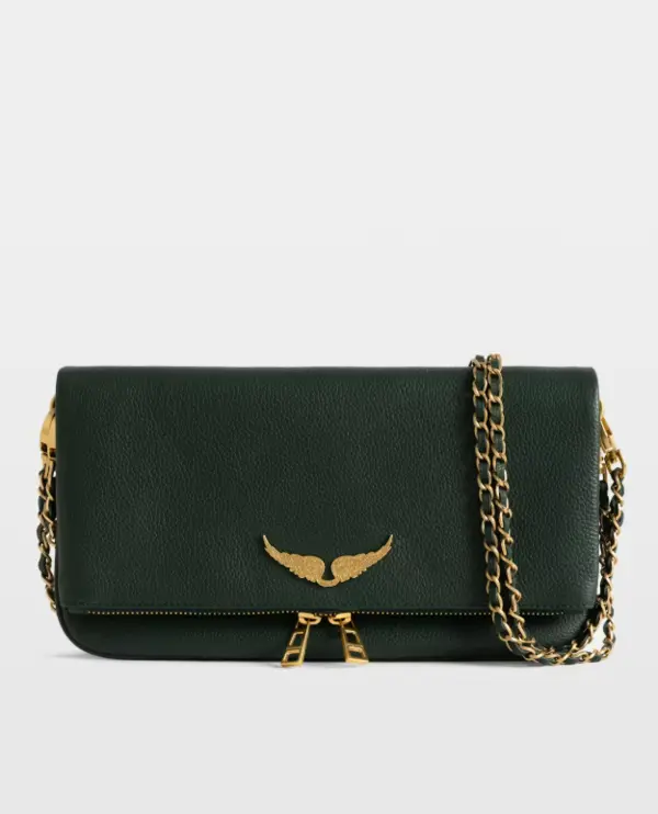 Zadig&Voltaire Rock Clutch Bag - Verde