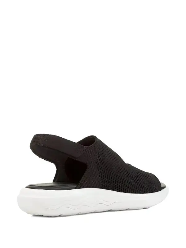 Geox Spherica Slingback Sandals - Black