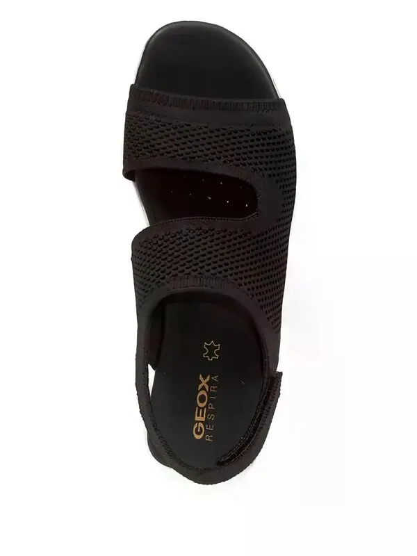 Geox Spherica Slingback Sandals - Black